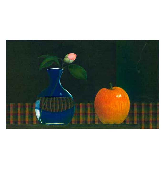 NOBOU SATOH (1926 – 2005) Carafe, camelia bud and apple 1994 ...