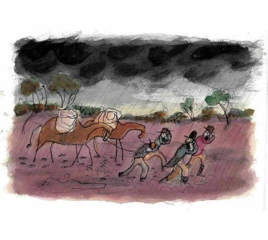 Turning South. Heavy rains and storms make travel hard work 2026 ...