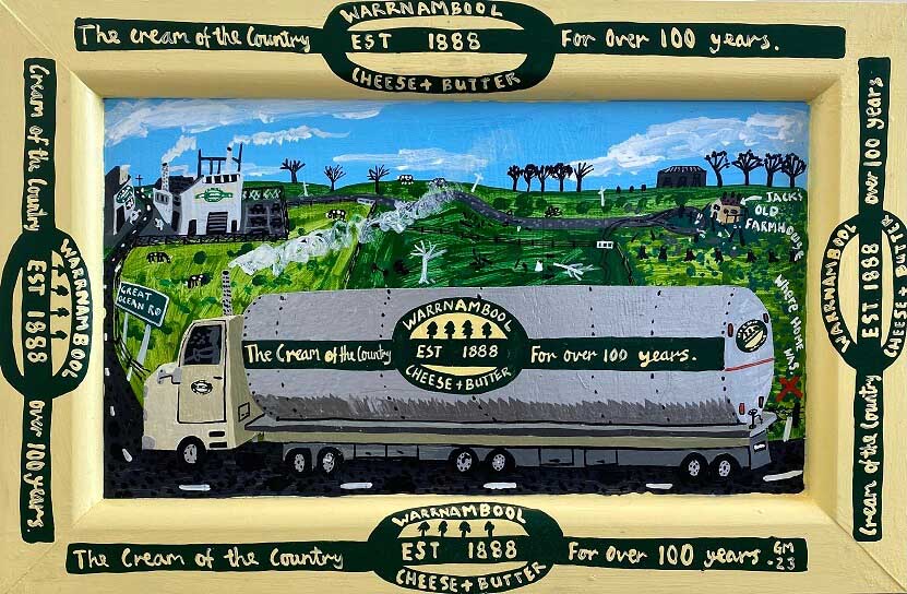 Warrnambool cheese and butter truck 2023 – Australian Galleries