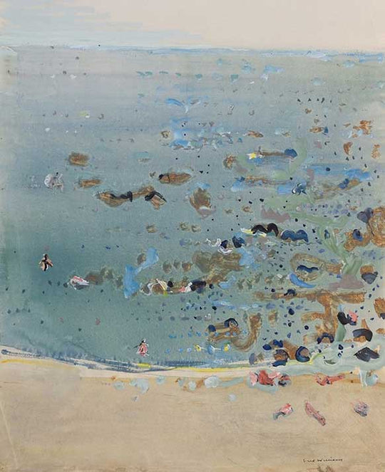 Swimming at Red Bluff GW047 1968 – Australian Galleries